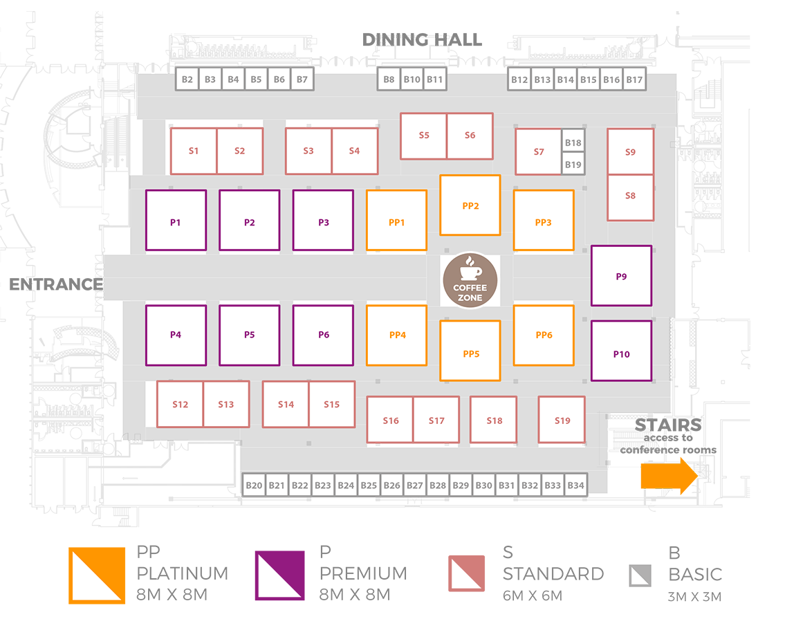 Mapa Stand - LPN CONGRESS 2023